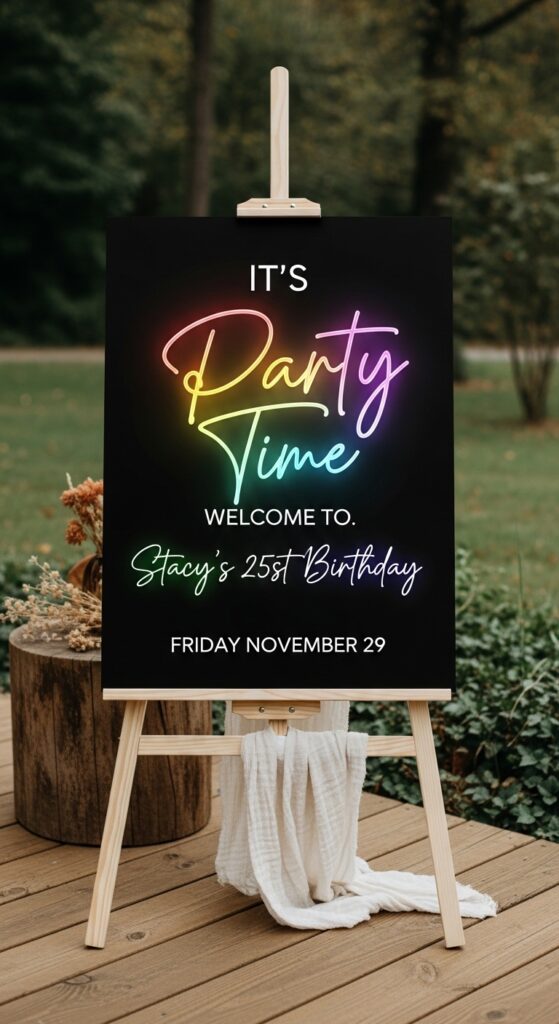 25 Stunning Welcome Sign Ideas for Every Event Theme - Zinnie's Apron